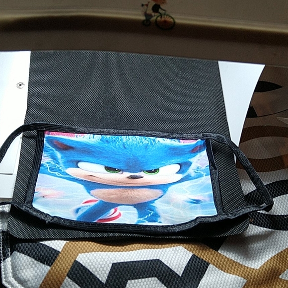 Accessories | Sonic Face Masks 3x25 Mixed In A Bundle | Poshmark